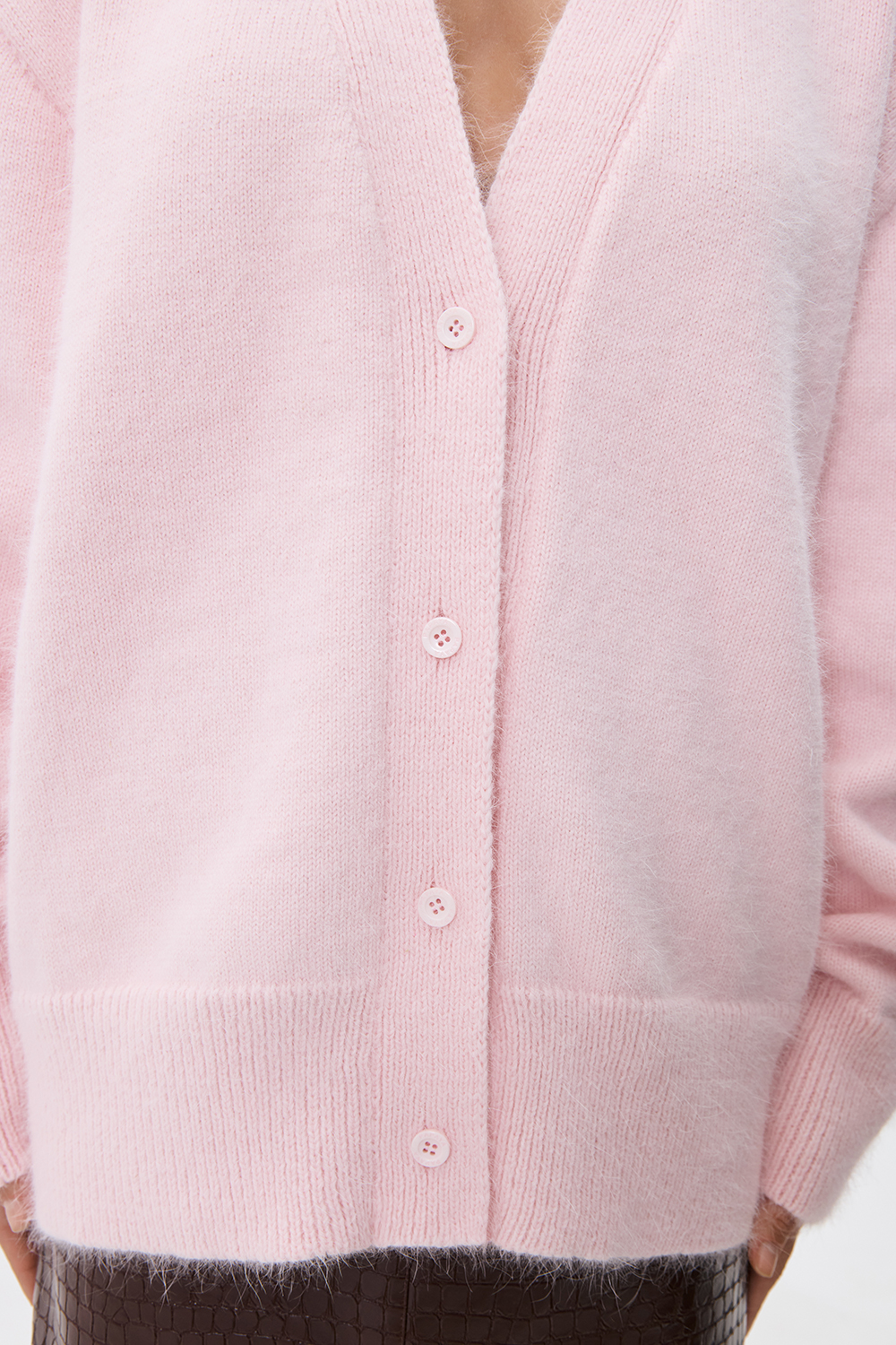 ANGORA WOOL BLEND BUTTONED CARDIGAN - buy at PAPAYA |Ukrainian brand