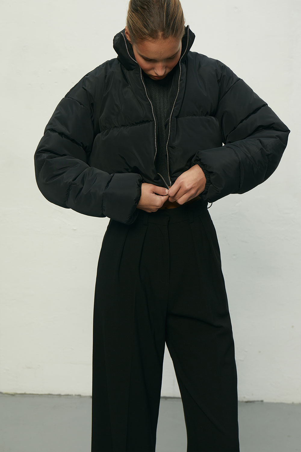 CROPPED PUFFER JACKET - buy at PAPAYA |Ukrainian brand