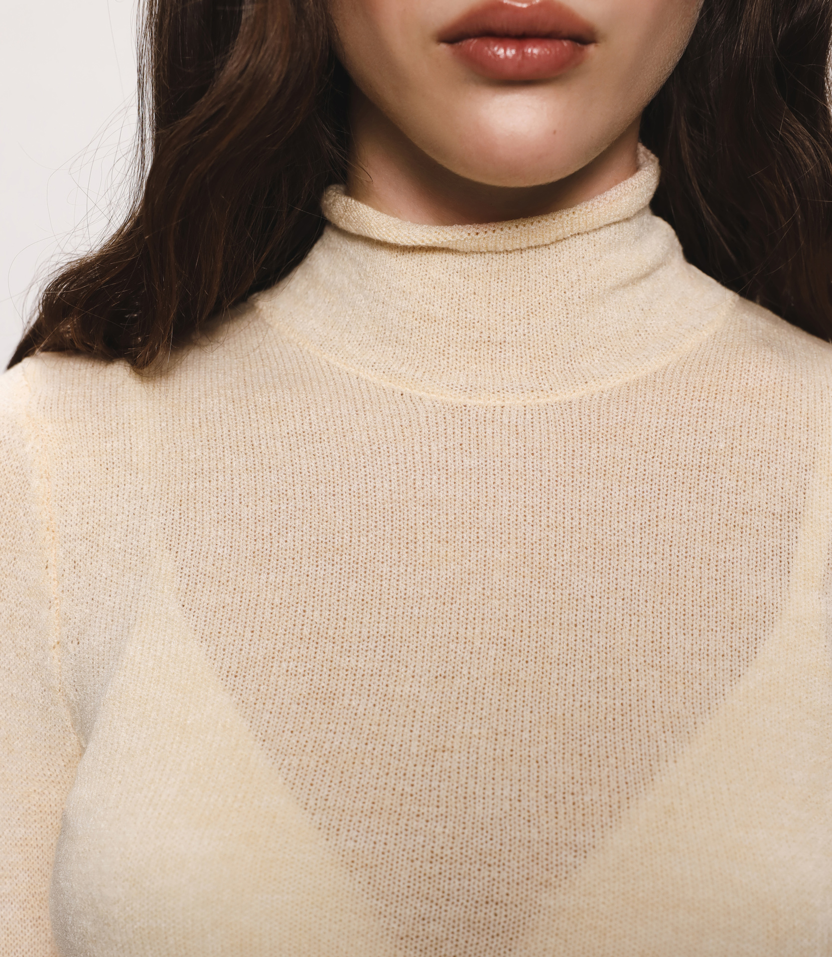 HIGH NECK KNIT JUMPER - buy at PAPAYA |Ukrainian brand