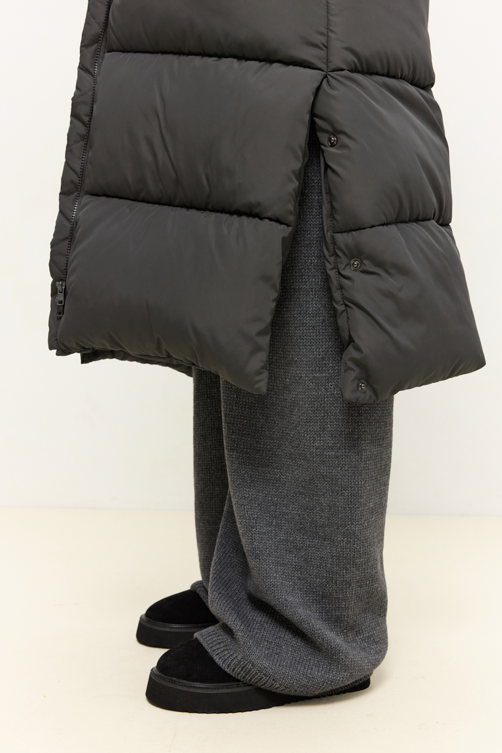 LONG HOODED PUFFER - buy at PAPAYA |Ukrainian brand